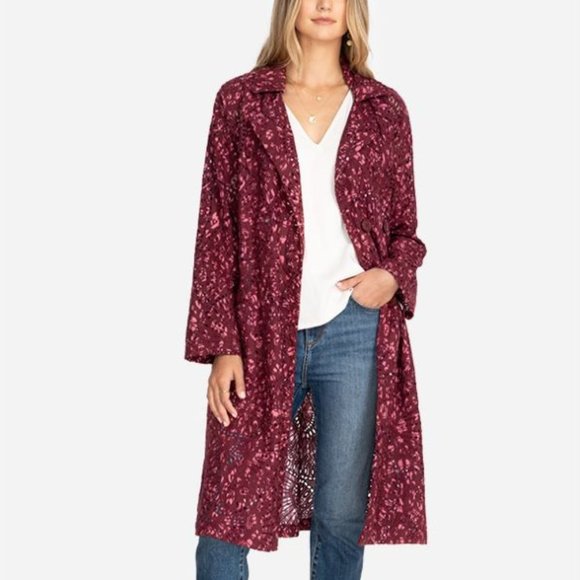 Johnny Was | Jackets & Coats | Johnny Was Jade Patel Animal Eyelet ...